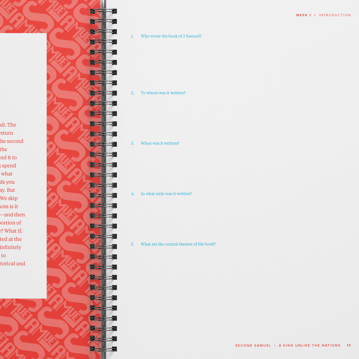 2nd Samuel Bible Study – TVC Resources Store